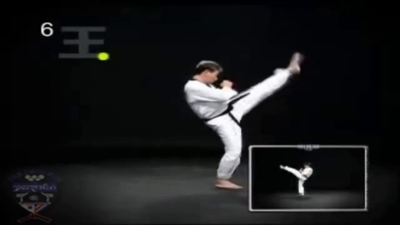 Poomse 6 Taegeuk Yuk Jang En EspañolHD - YouTube