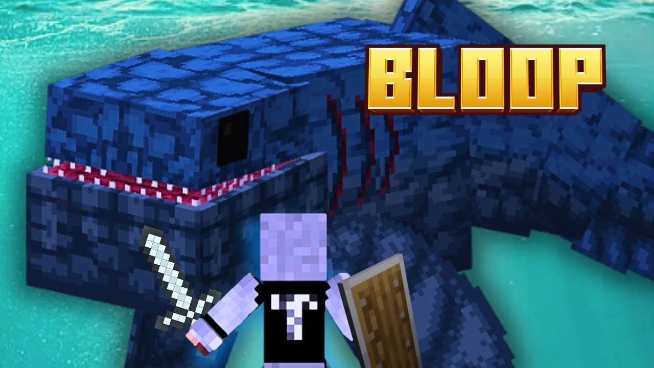 HOW I DEFEATED THE BLOOP IN MINECRAFT| I FOUGHT THE BLOOOP IN MINECRAFT ...