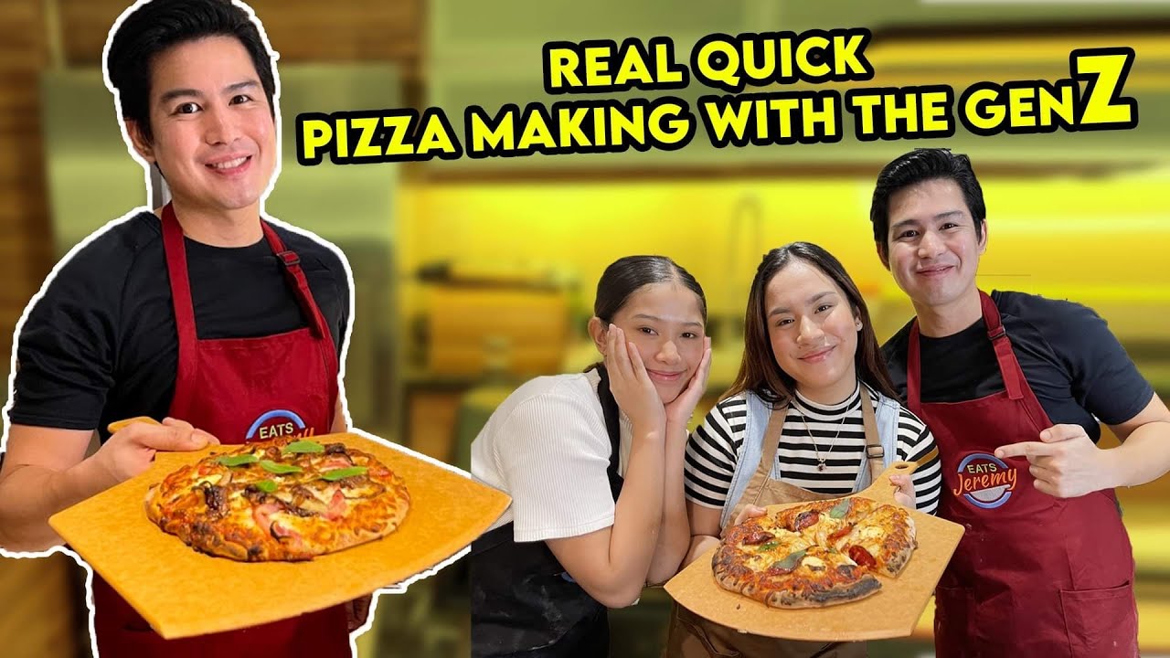 MILLENIAL CHEF WITH GEN Z PIZZA TUTORIAL | EATS JEREMY - YouTube