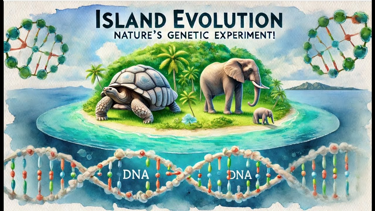 Island Evolution: How Genetic Drift Shapes Life in Isolation! - YouTube