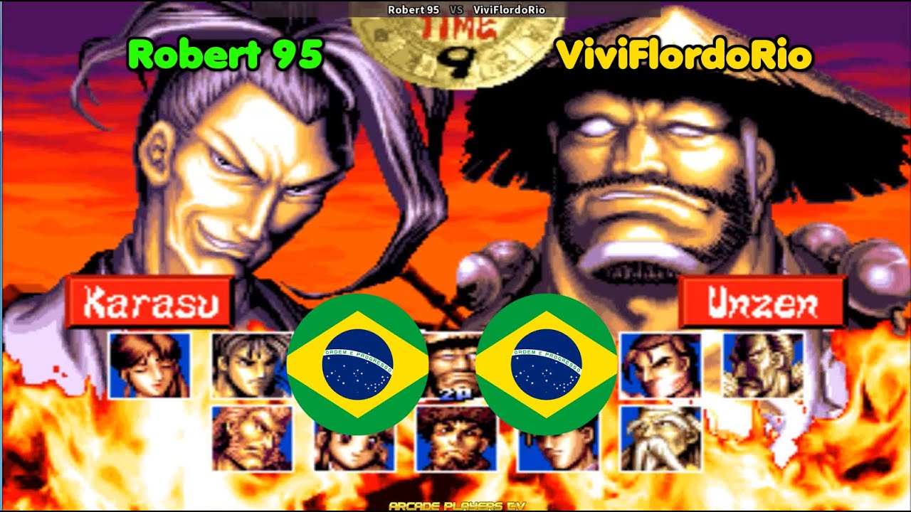 Ninja Master's: Haō Ninpō Chō Robert 95 (Brazil) vs ViviFlordoRio ...
