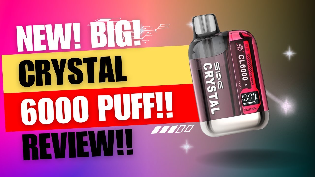 Is the Big Crystal CL 6000 the KING of Puff Devices? Full review - YouTube