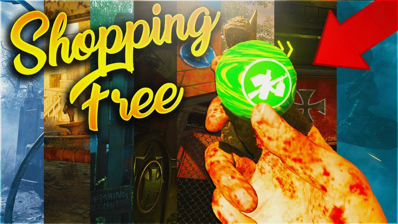 The Best Shopping Free Route on Every Map in Zombies Chronicles! (BO3 ...