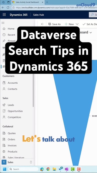 Find CRM records faster in Dynamics 365 using these Dataverse Search tips! #Dynamics365 - YouTube