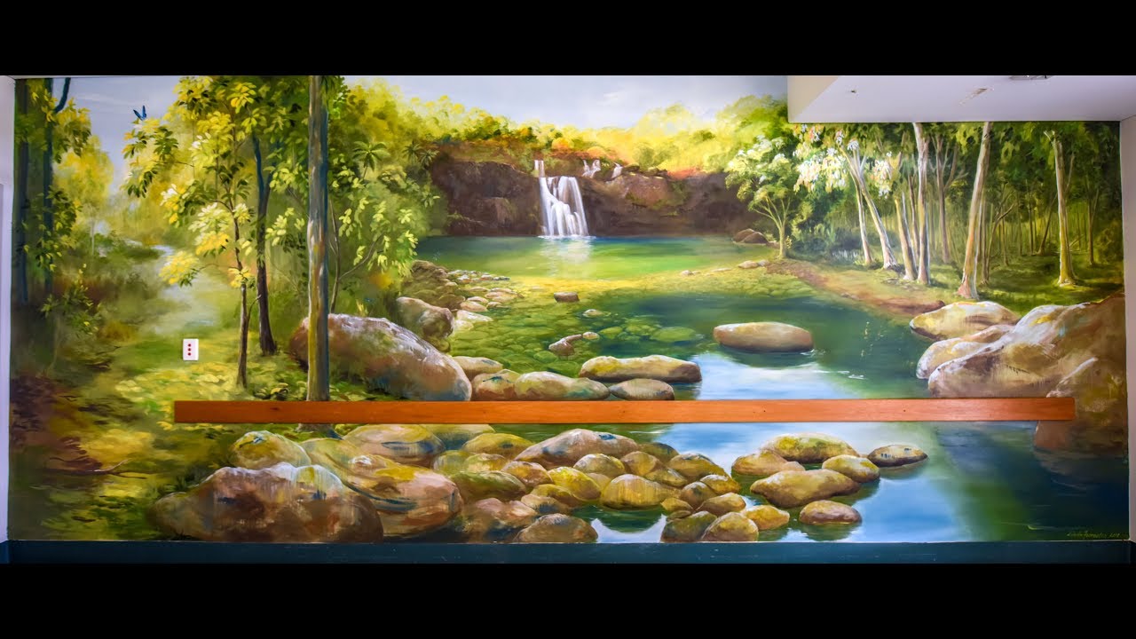Cedar Mural Proserpine Hospital - YouTube