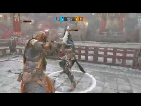 For Honor: Realistic! ranked match. (no ATTACK indicators) Warden (rep ...