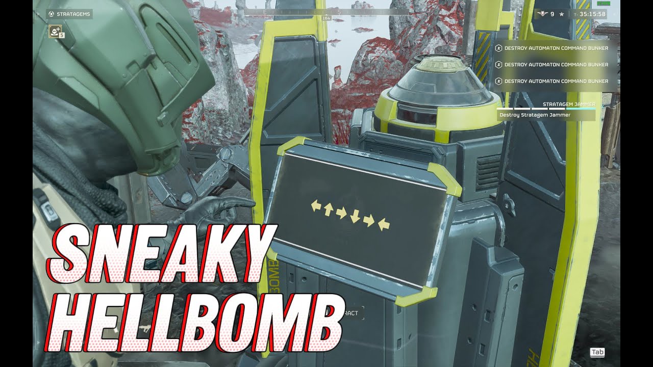 Helldivers 2: Stratagem Jammer Solo Stealth (Helldive Difficulty) - YouTube