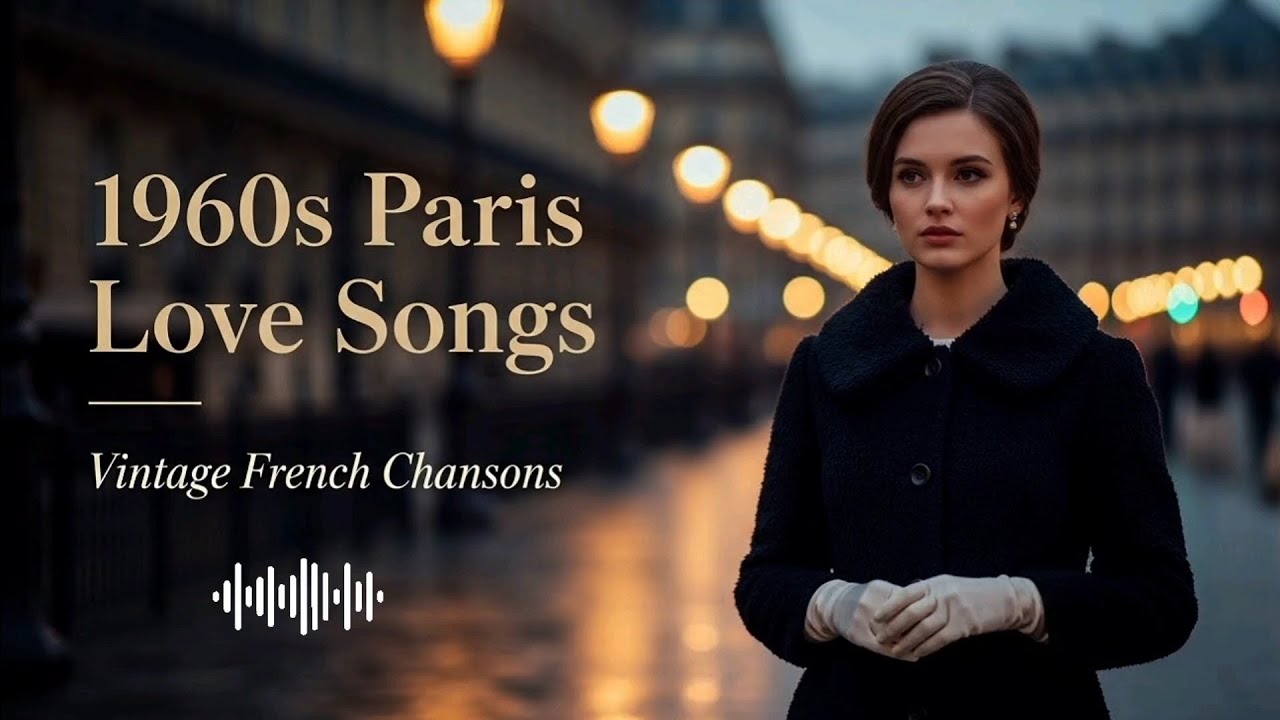 Romantic French Songs of the 1960s 🌙 Vintage Paris Chansons for the ...