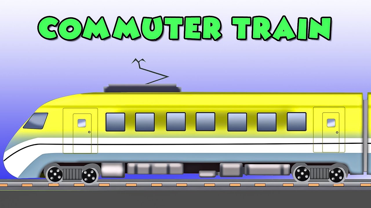 Learn Train Names + More Public Transports Cartoon Videos for Kids ...