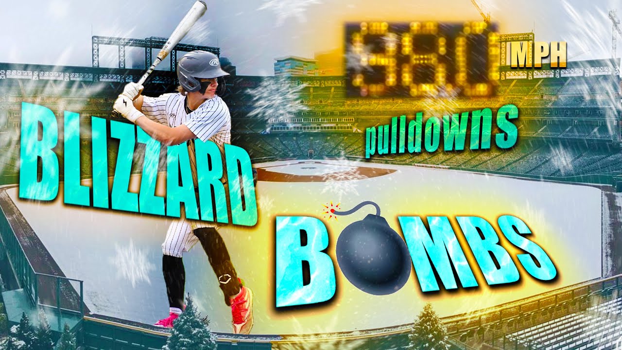 Blizzard Bombs! Snow Day Pulldowns. Road to 90mph. Winter Baseball ...