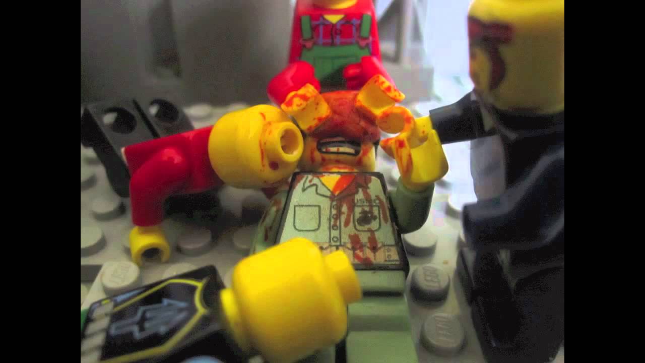 Lego Day of the Dead Pvt. Rickles Death Scene - YouTube
