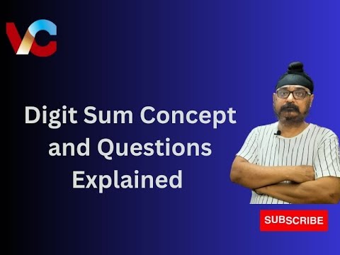 Digit Sum Concept and Questions Explained - YouTube