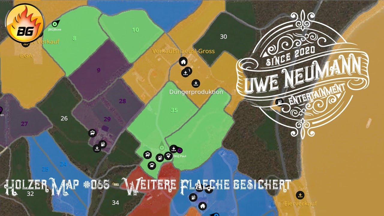 Holzer Map #065 - Weitere Fläche gesichert - YouTube