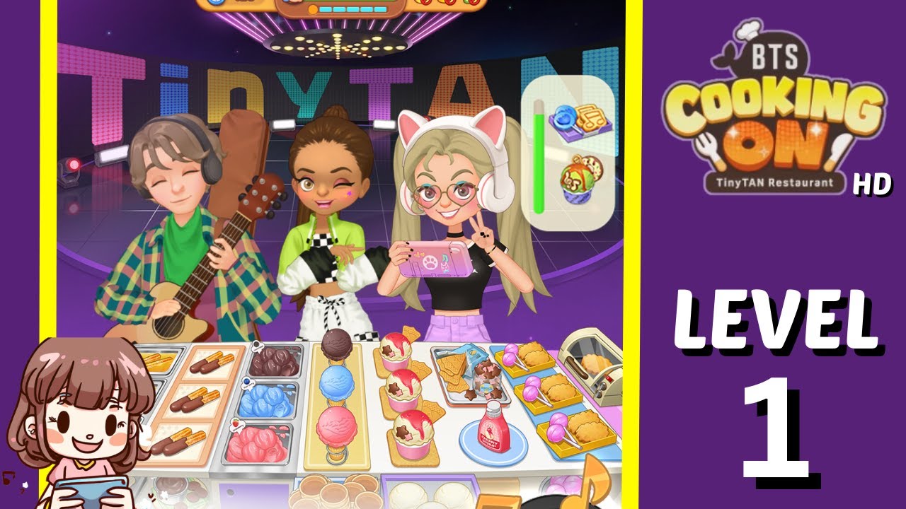 BTS Cooking On Level 1 Walkthrough - YouTube
