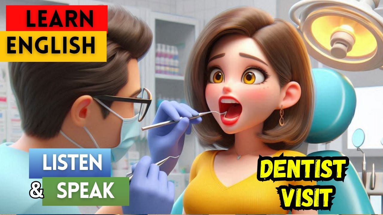 Dentist Visit | Learn English through Stories|Improve your Speaking and ...