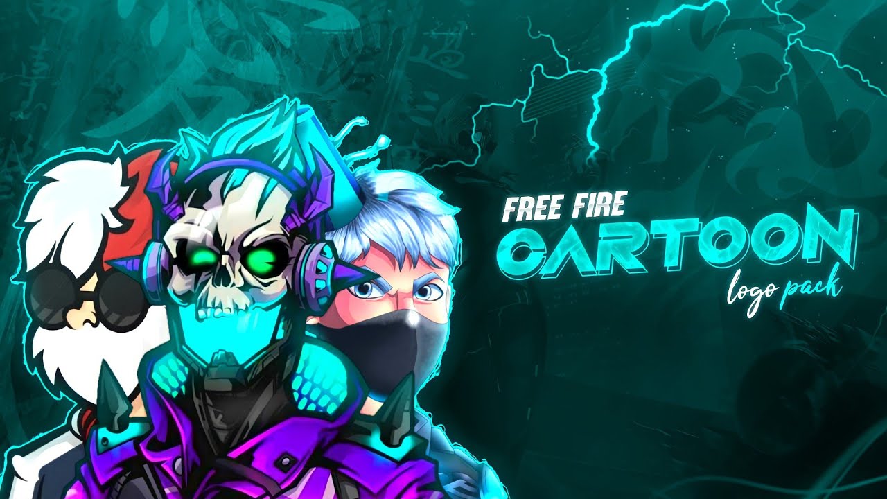 FREE FIRE CARTOON MASCOT LOGO PACK 😈 😈😈 ||10+ MASCOT LOGO PACK||DIRECT ...