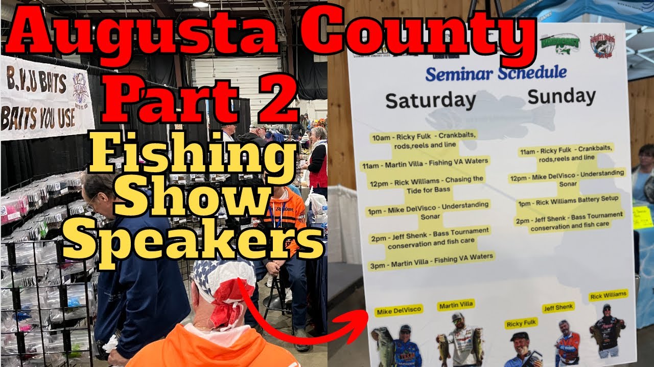 Secrets Exposed!!!! Live from Augusta County Bass Fishing Show!! - YouTube