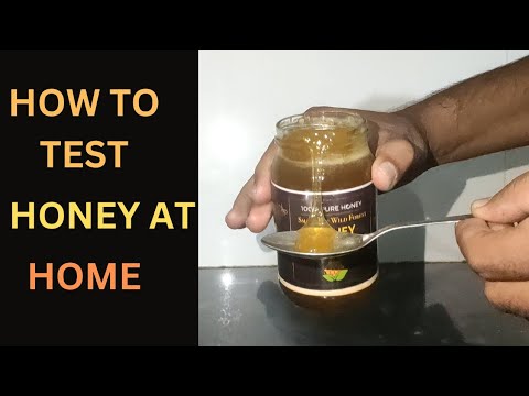 How To Check If Honey Is Pure Or Not || कैसे पता करें शहद असली है या नकली |