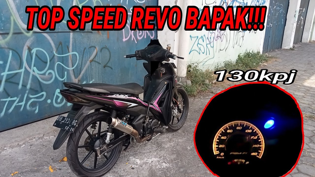 TOP SPEED REVO FI‼️Spek Standart tembus 130kpj‼️‼️ - YouTube