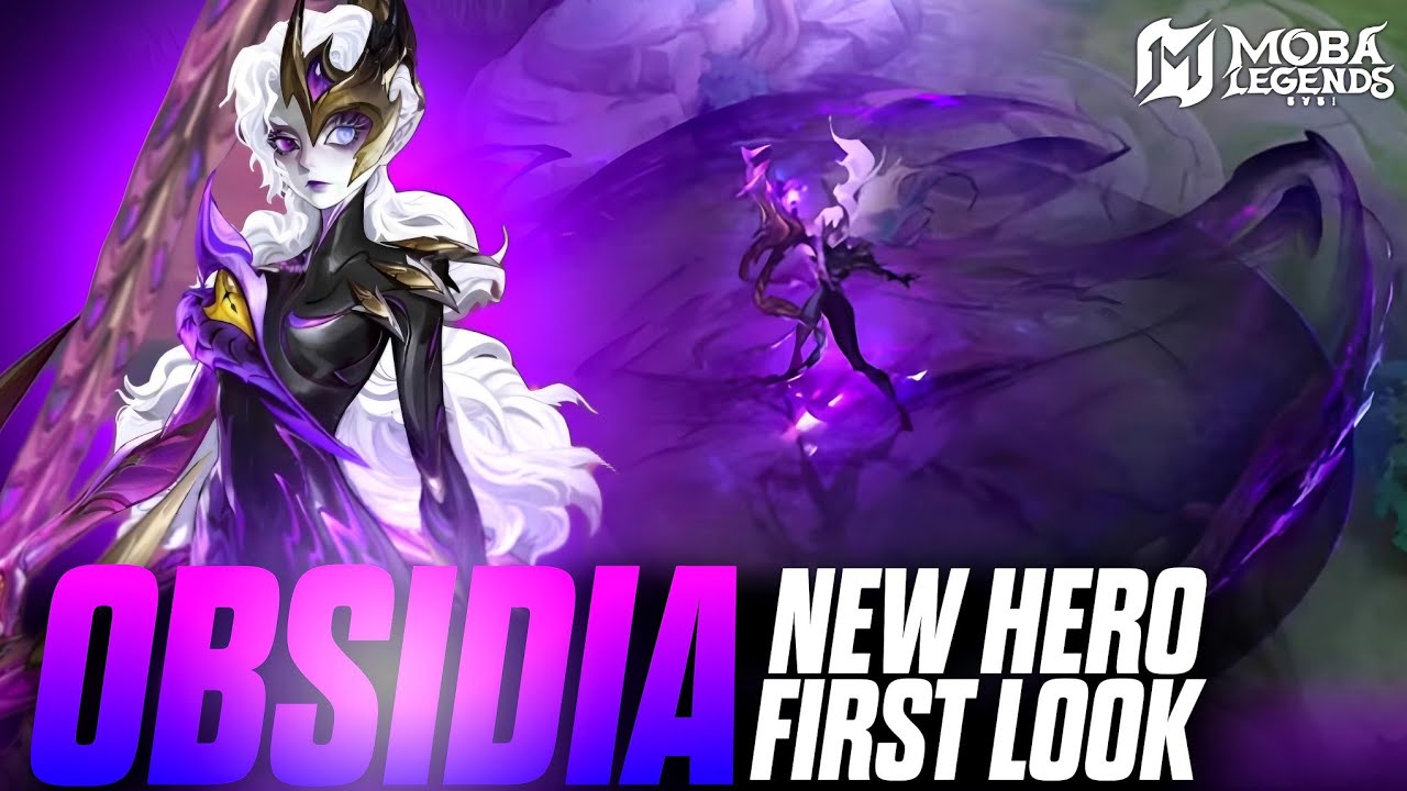 OBSIDIA - MLBB NEW HERO FIRST LOOK | NEW UPCOMING HEROS IN MOBA LEGENDS ...