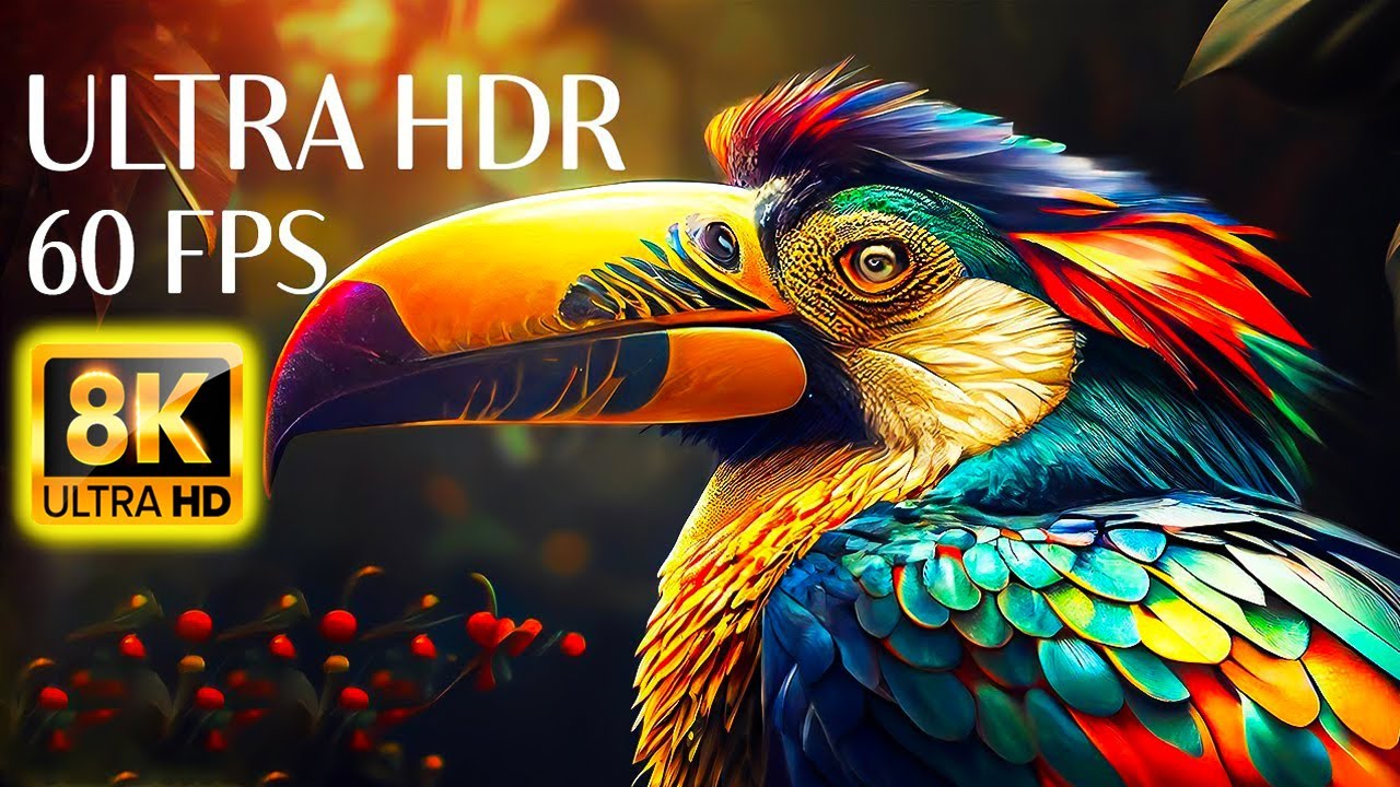8K HDR 60FPS Dolby Vision - BEAUTY OF ANIMALS 8K ULTRA HD (60FPS HDR10 ...