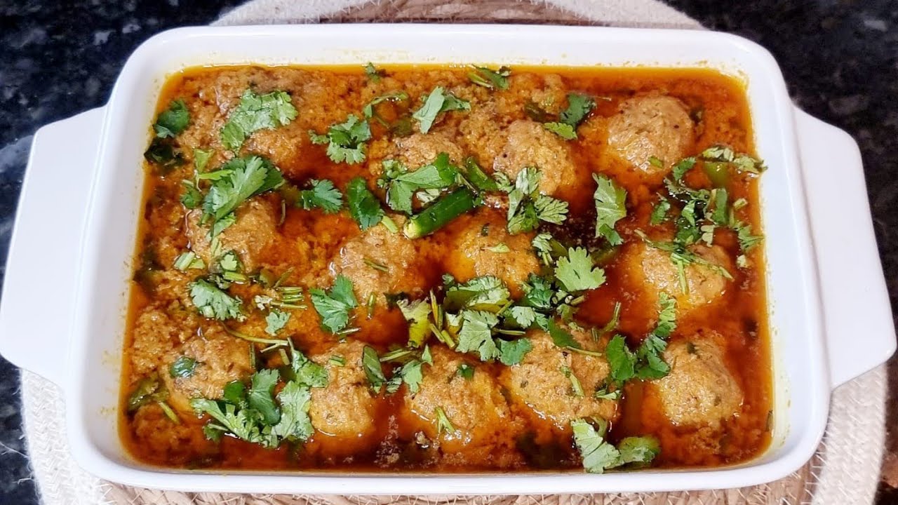 kofta Recipe|Mutton kofta Masala|How To Make Meatballs|by ...