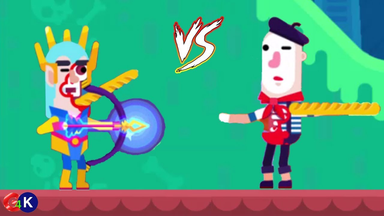 Bowmaster - G4K Android Gameplay FHD #4 - YouTube