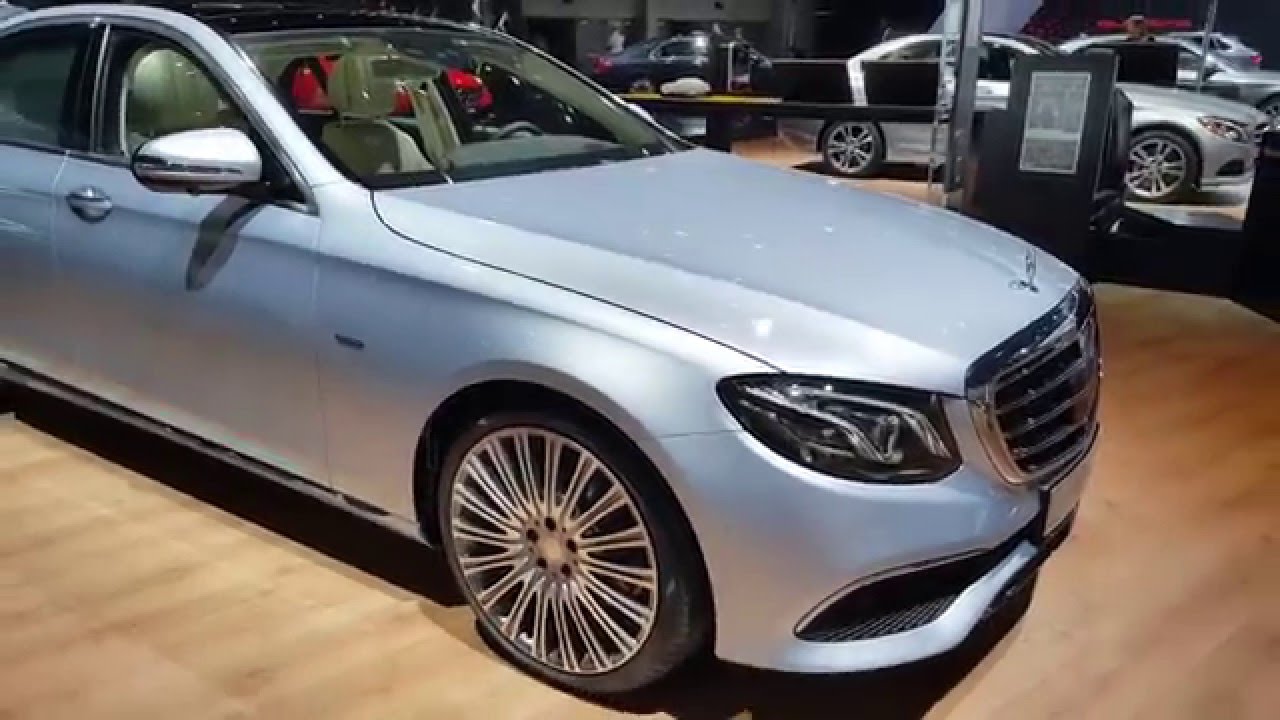 2017 Mercedes E350e - Walkaround, Features & Specifications - YouTube