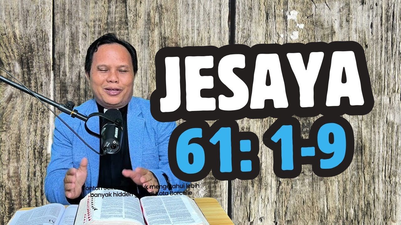 Catatan Tu Jamita Minggu - Jesaya 61: 1-9 - YouTube