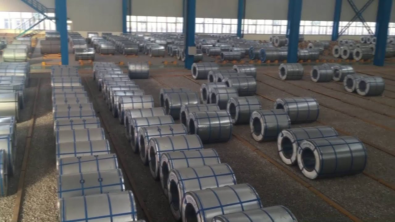 DX51D DX52D DX53D galvanized steel coil & sheet supplier in China - YouTube
