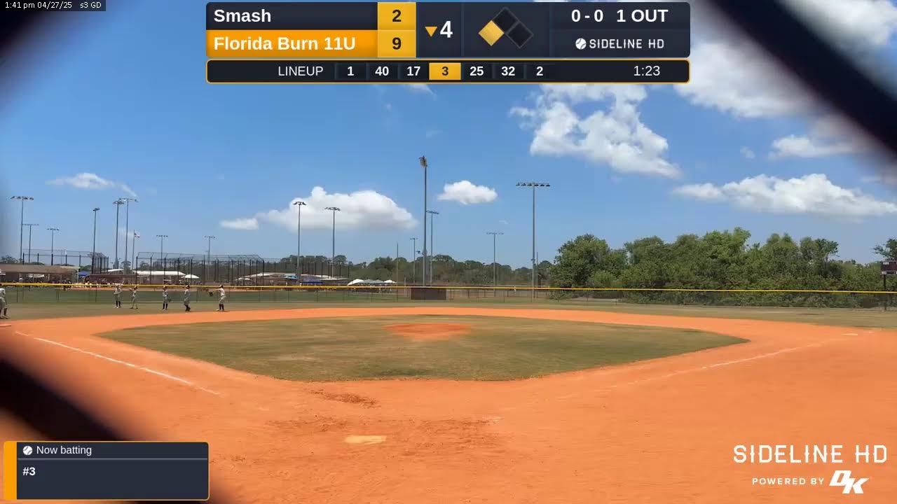 Florida Burn 11U vs. Smash (2025.04.27) - YouTube