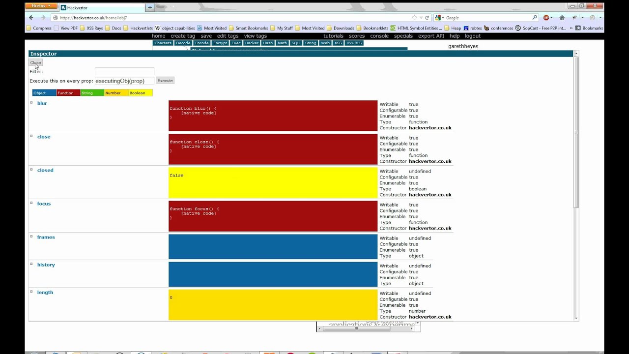 Hackvertor x-domain browser hacking tutorial - YouTube