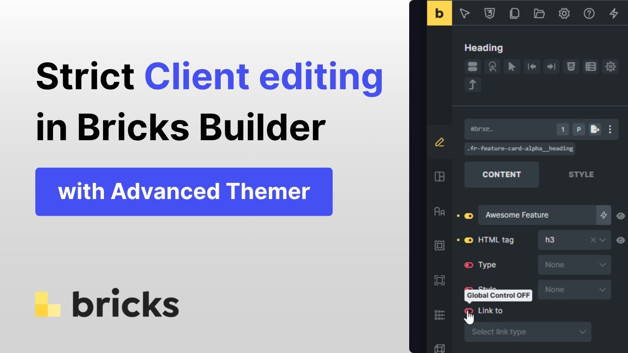 Bricks Builder: Client Editing Mode with Advanced Themer - YouTube
