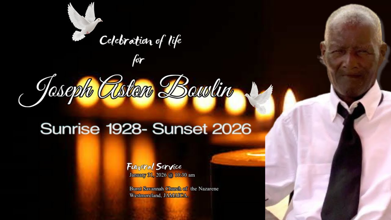 Thanksgiving Service for the life of | Joseph Aston Bowlin - YouTube