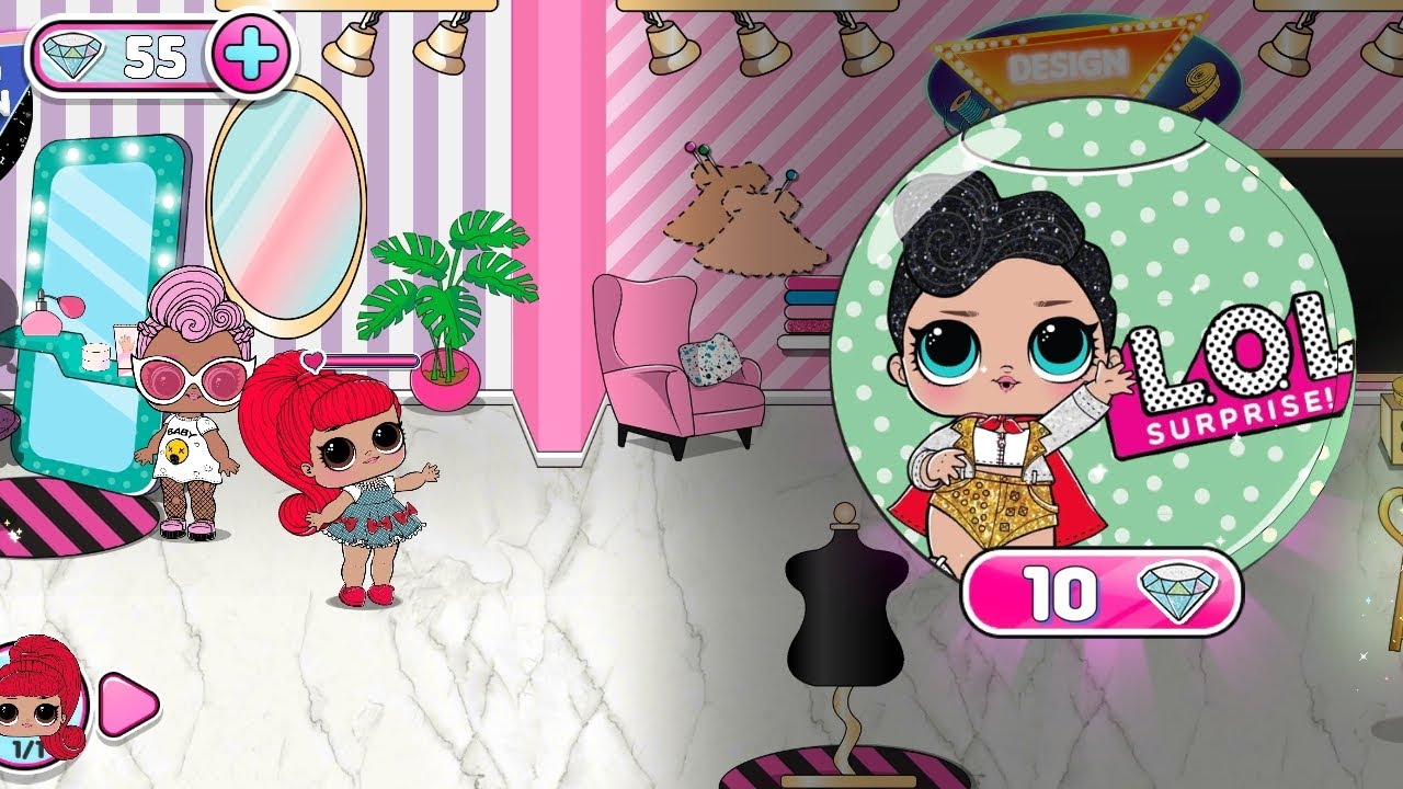 LOL Surprise Beauty Salon game, LOL Dolls - YouTube