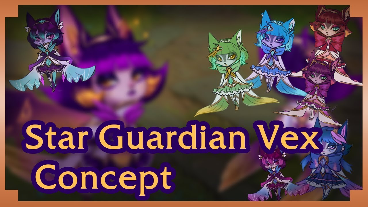 Star Guardian Vex Concept Timelapse - YouTube