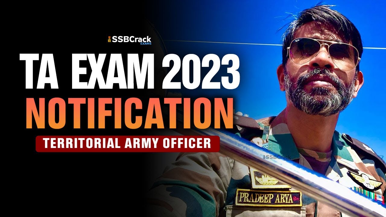Territorial Army Officer Notification 2023 (For Civilians) - YouTube