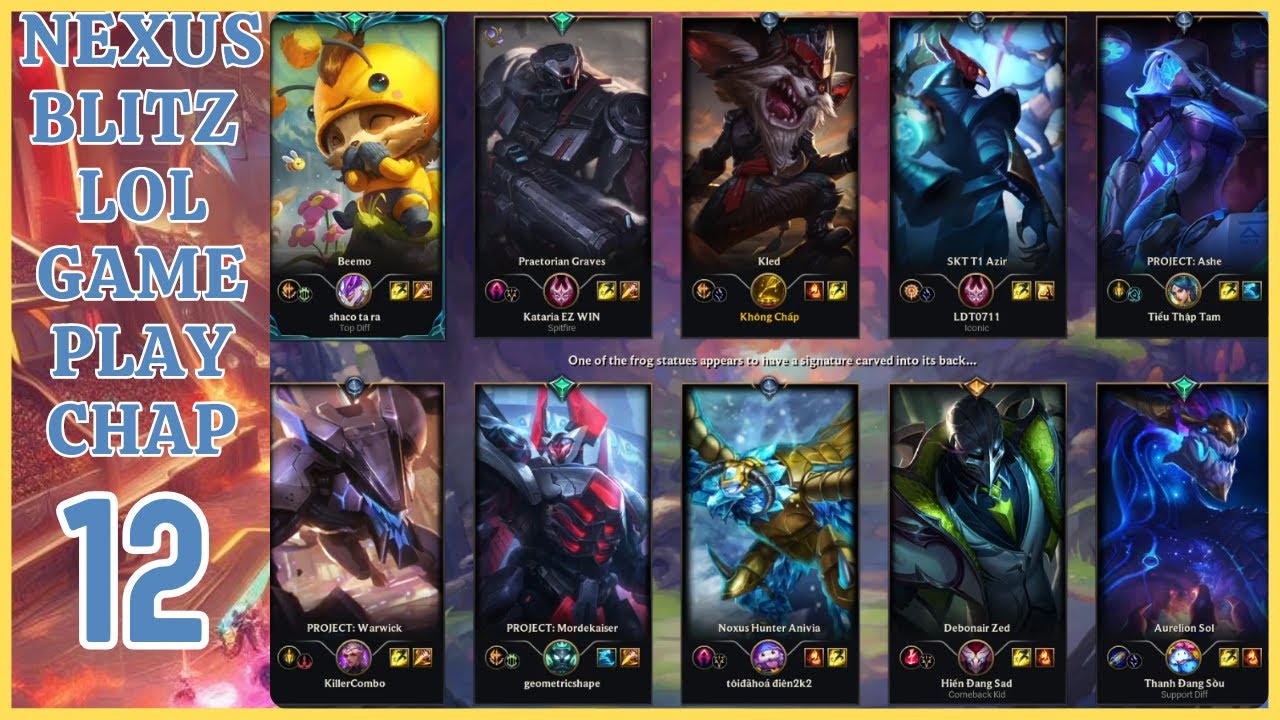 | 12 | Nexus Blitz League of Legends NOOB Play Game - No Comentary ...