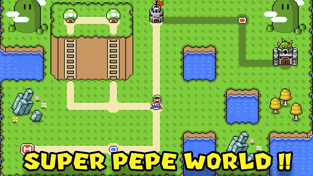 SUPER PEPE WORLD !! (Mi Mundo en Mario Maker 2) - SUPER MUNDOS Mario ...