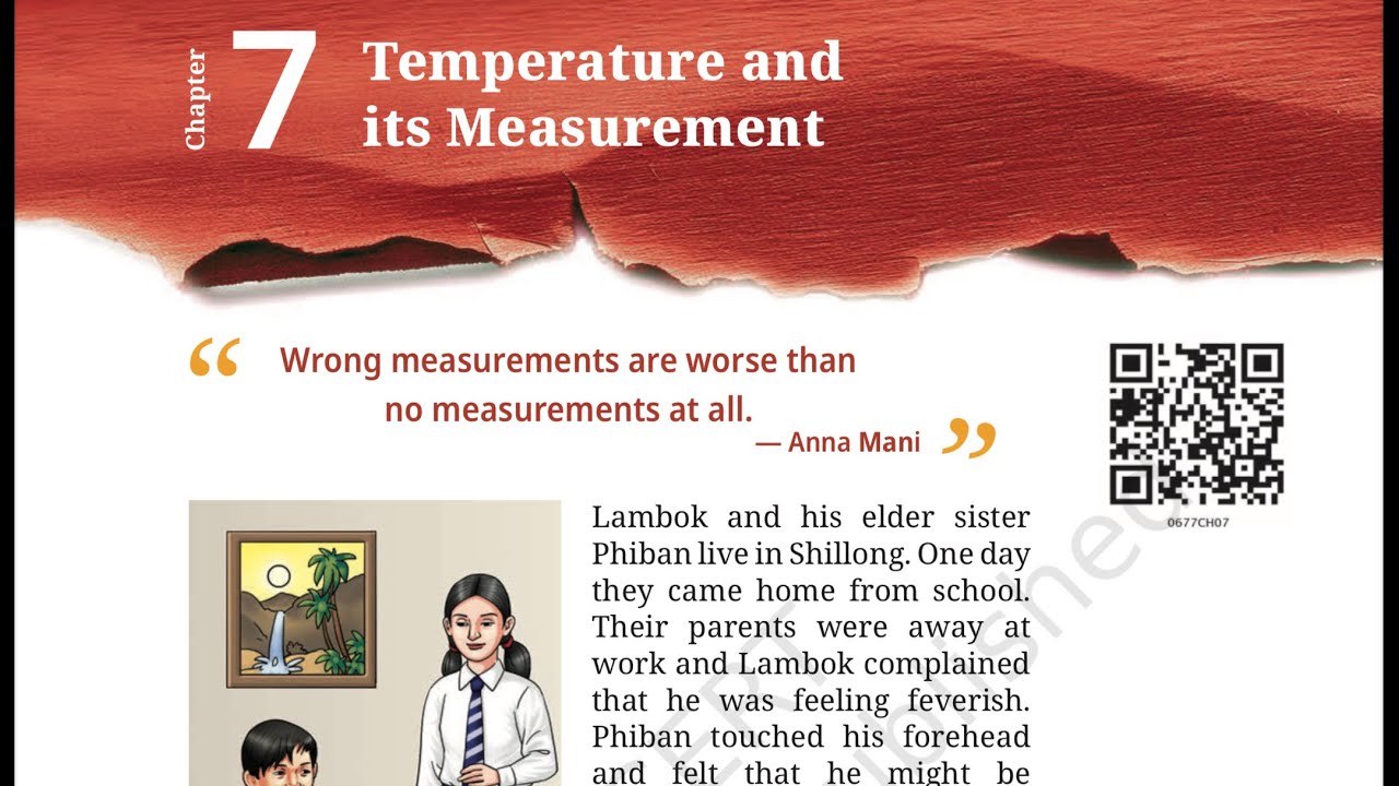 Temperature and its Measurement, part 2 class 6 science new book ...