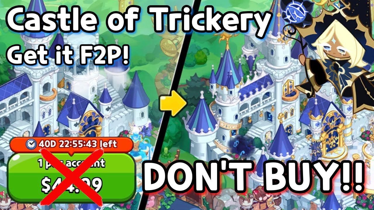 How to Get the Castle of Trickery 100% F2P!😎 | Cookie Run: Kingdom - YouTube