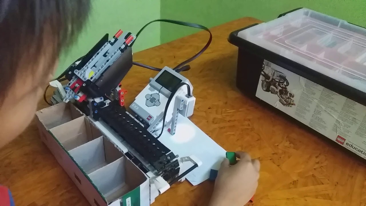 Selector de color LEGO EV3, programación clásica - YouTube