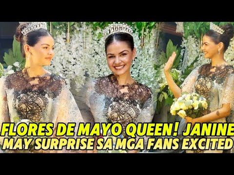 MAYFLOWER FLORES DE MAYO QUEEN JANINE GUTIERREZ - YouTube