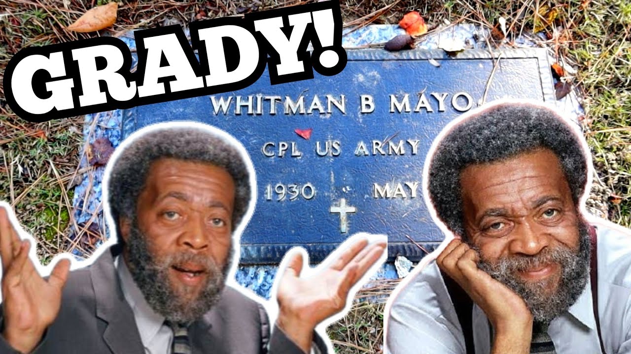 What Happened To GRADY From SANFORD AND SON? Grave of WHITMAN MAYO ...