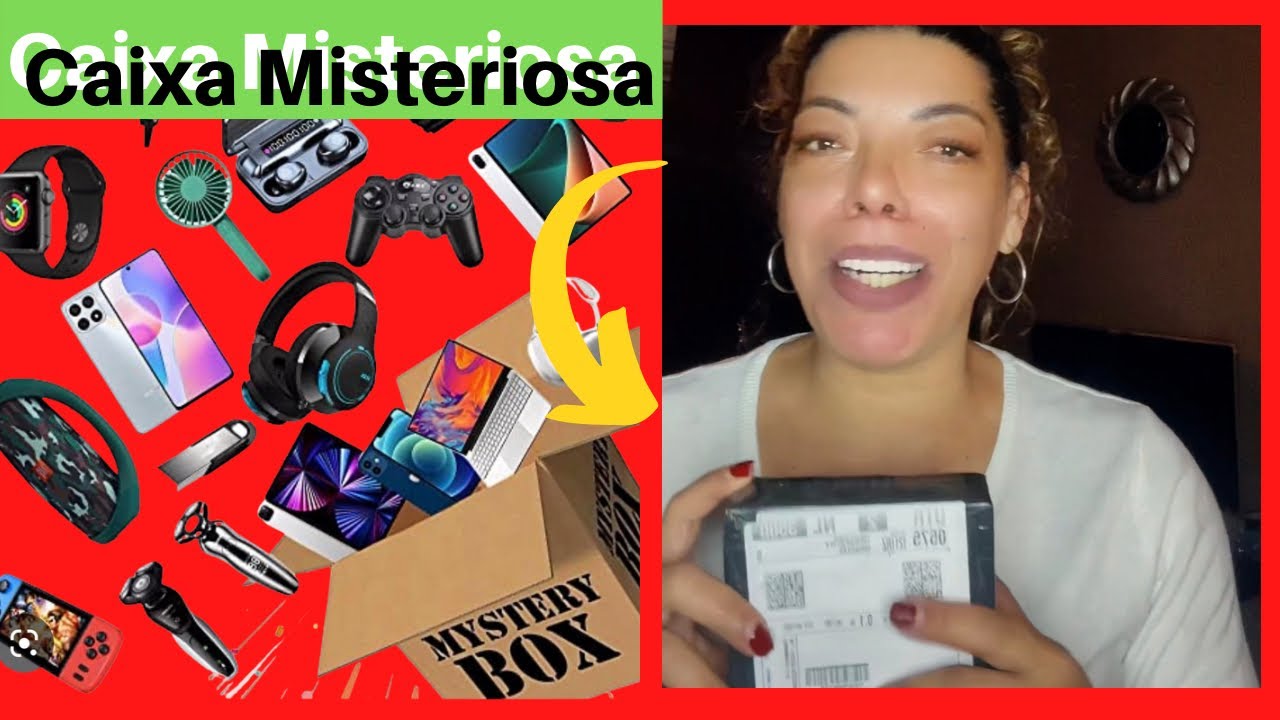 Chegou a caixa misteriosa que eu comprei no site da Amazon. # ...