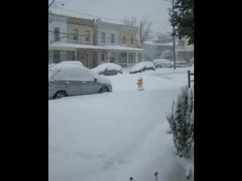 Frederick Maryland Snow Storm blizzard 2010 - YouTube