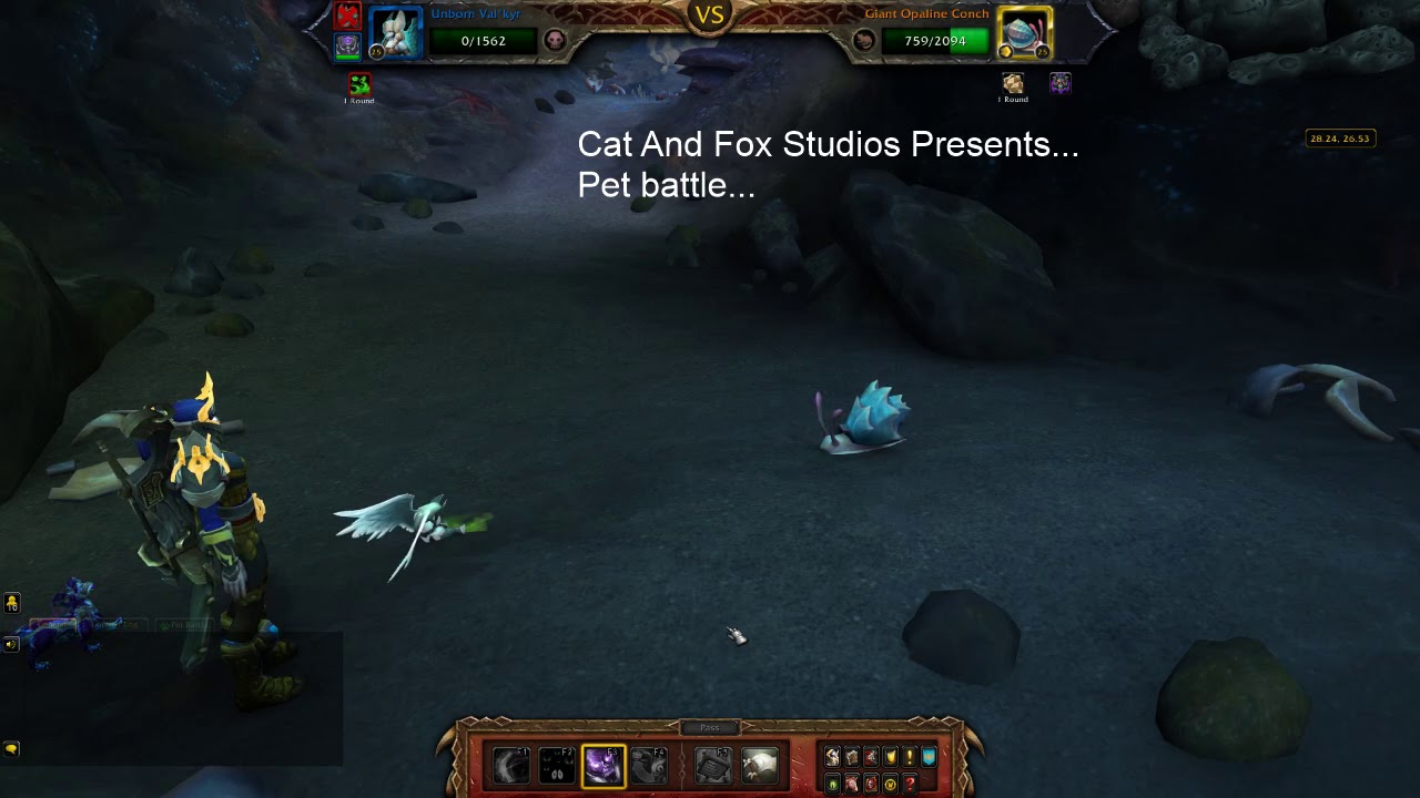 Giant Opaline Conch - Pet battle Bfa Naztajar WoW - YouTube