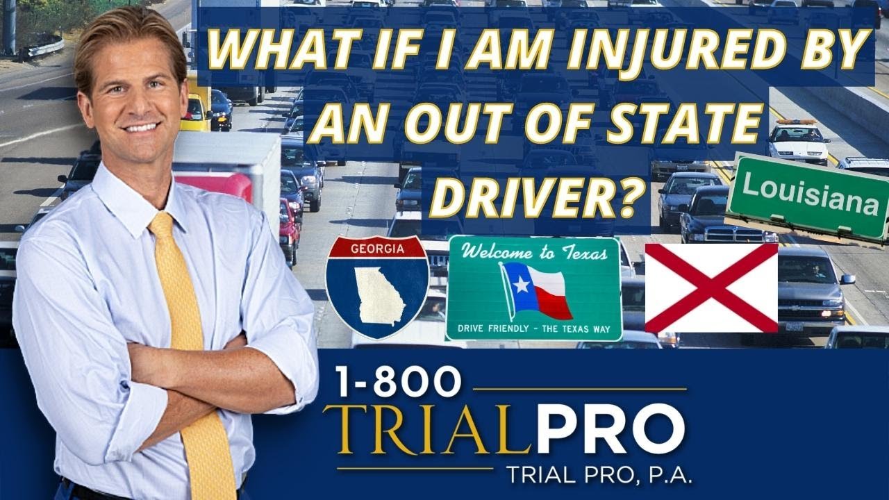 What if I am Injured by an Out of State Driver? - YouTube