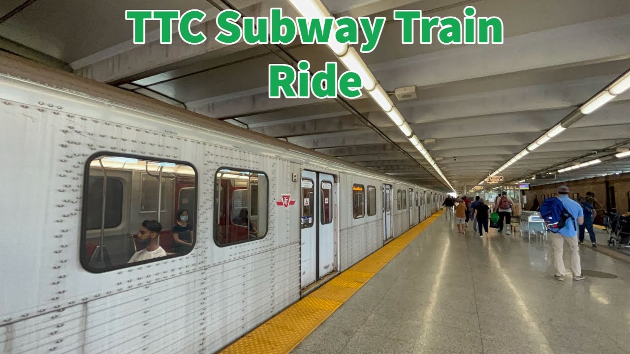 Toronto TTC Line 2 Subway Train Ride - Donlands to Warden 8/12/2023 ...