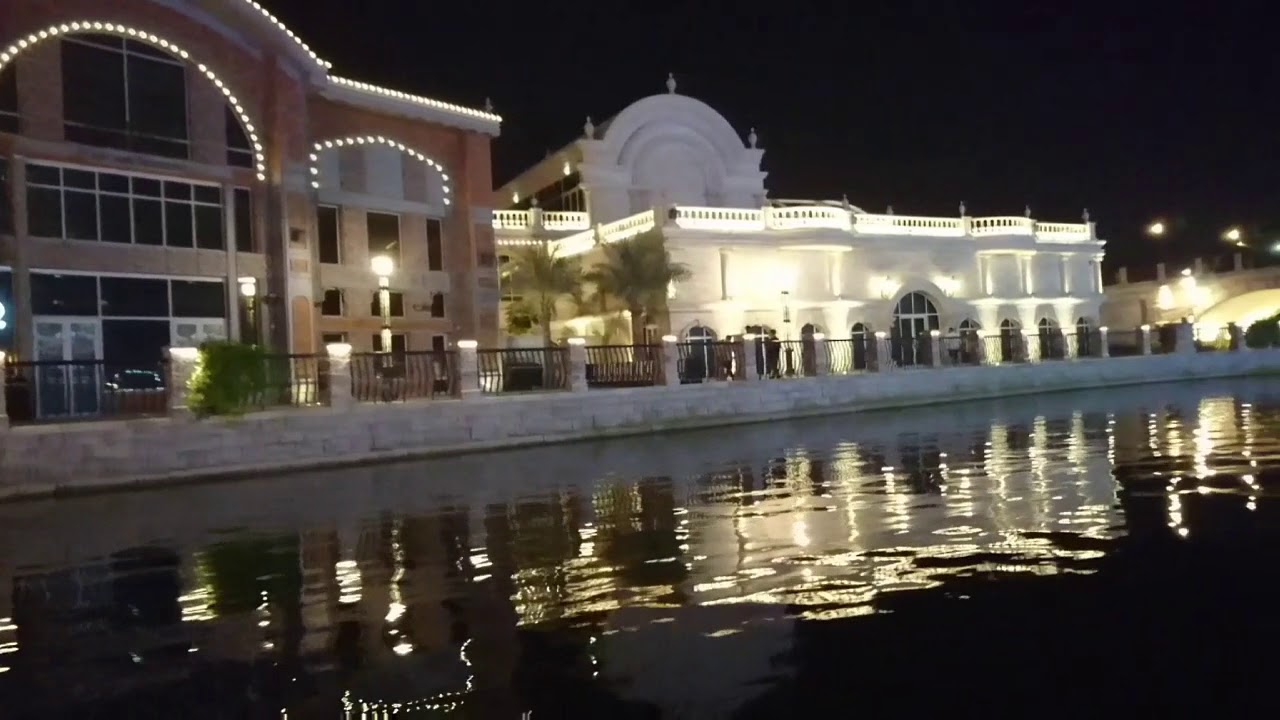 Visiting Dubai River Land - YouTube